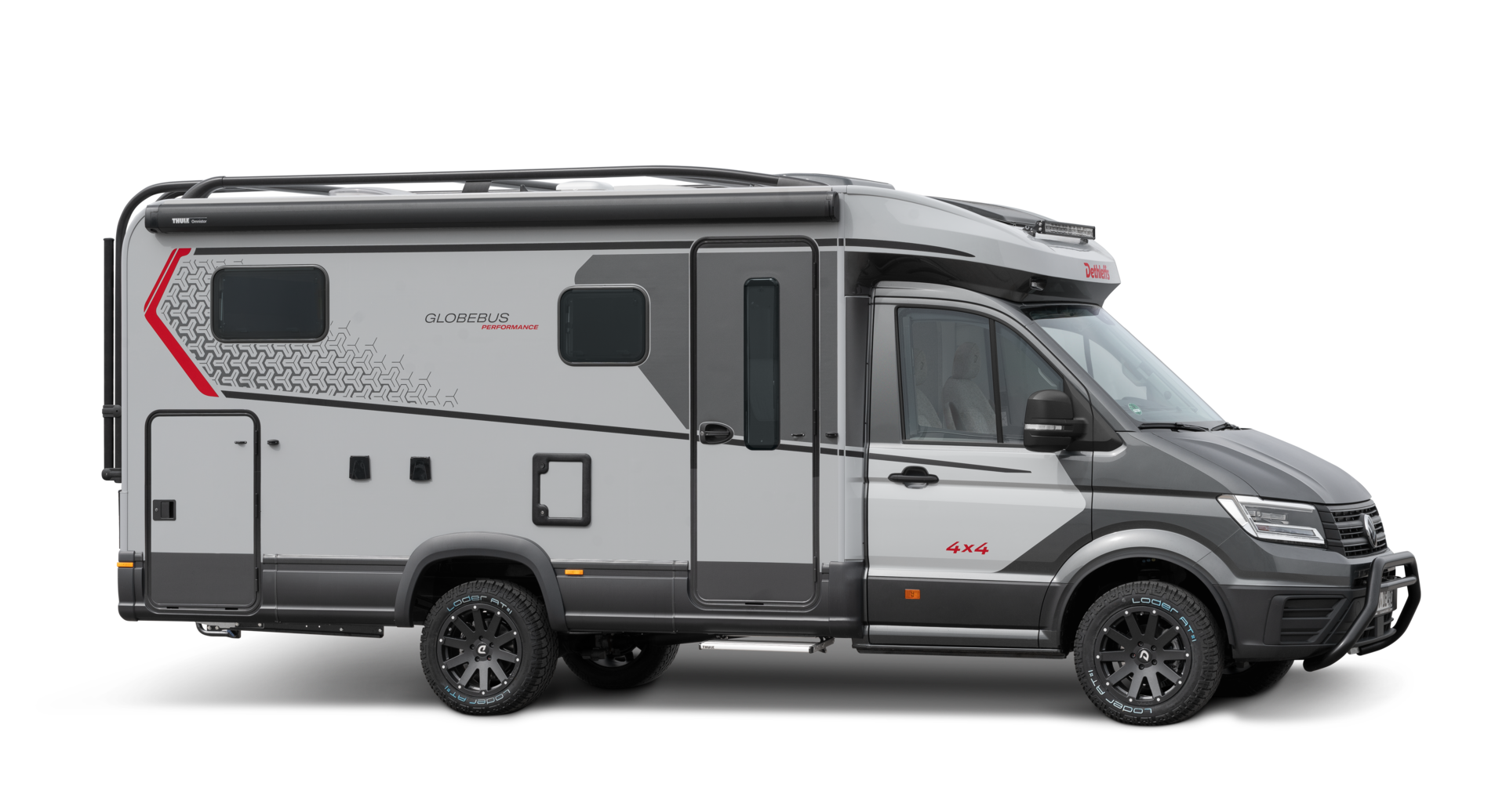 Globebus Performance 4x4 – Den første bobilen med firehjulsdrift fra Dethleffs